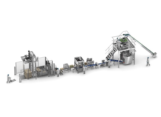 Complete solution for fresh cut vegetables and salads packaging in ...