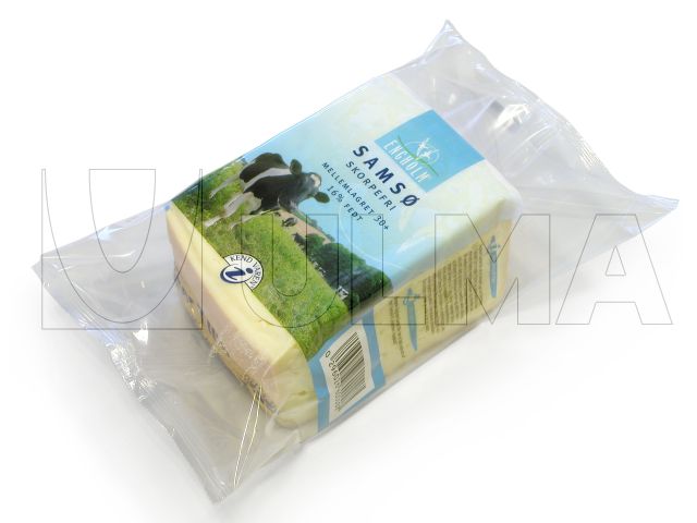 Cheese blocks packaging in flow pack wrapper (HFFS) at high speed ...