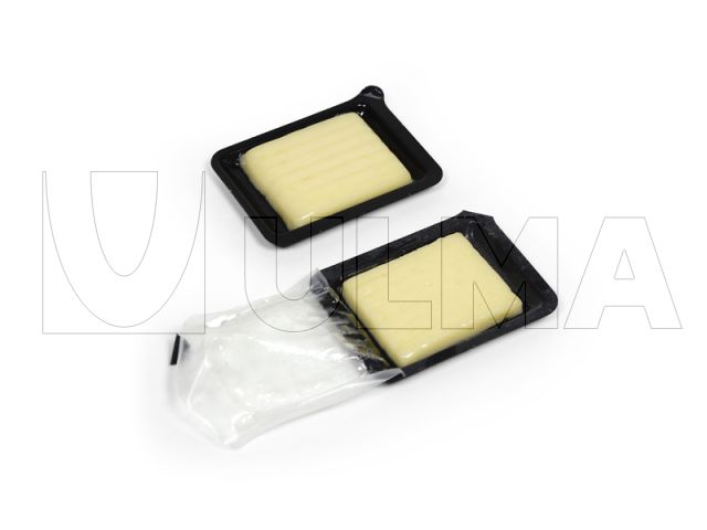 Cheese skin packaging in thermoforming in rigid film — ULMA Packaging