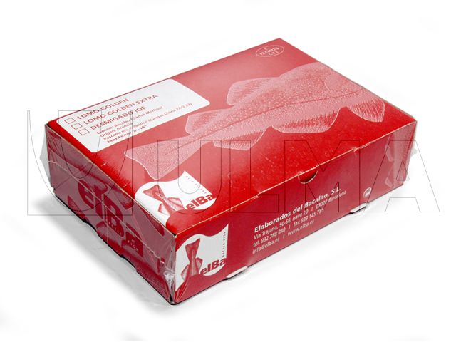 Codfish portions packaging in box with side seal and shrink film — ULMA ...