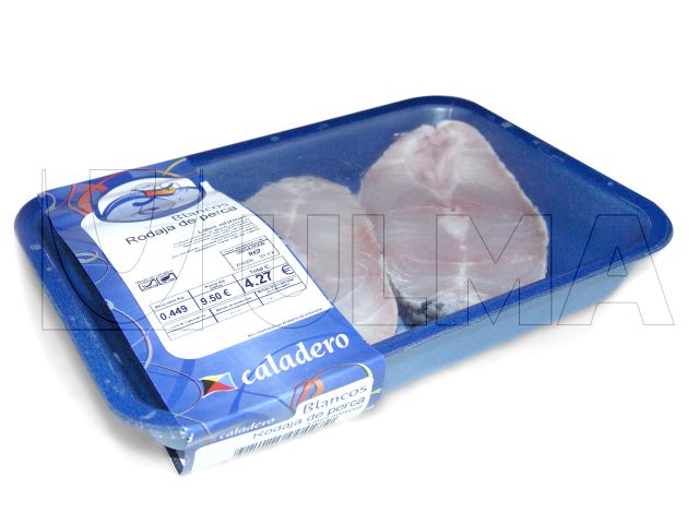 Fresh fish foam material trays MAP packaging in tray sealing — ULMA ...