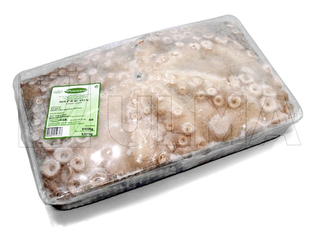 Frozen whole octopus packaging in tray in flow pack (hffs) — ULMA Packaging
