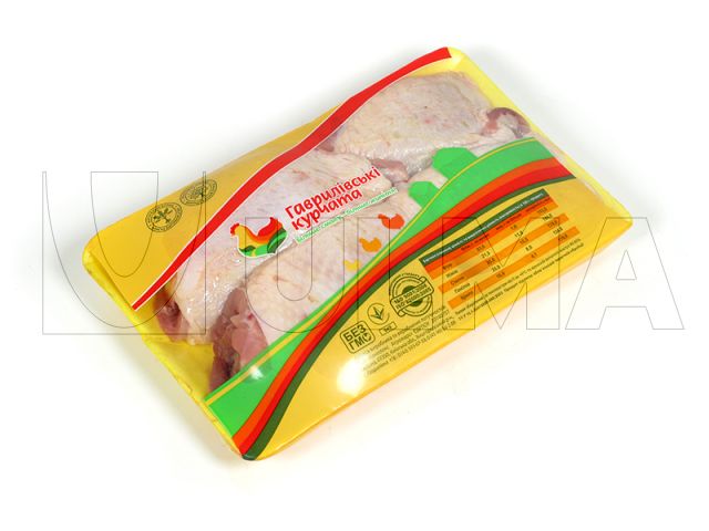 Chicken legs packaging in flow pack (hffs) with shrink film (SES ...