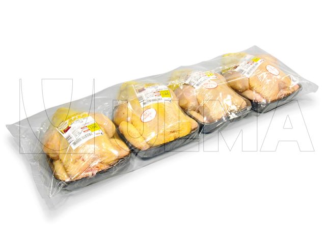 Whole chicken grouping packaging in flow pack (hffs) Masterbag — ULMA ...