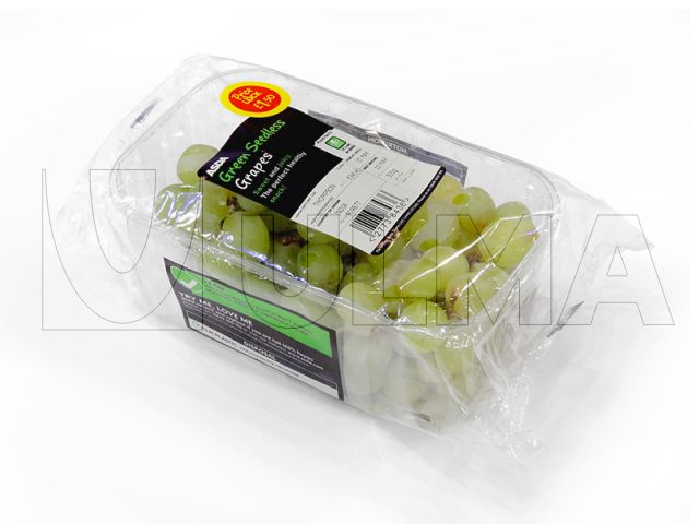 Grapes tray packaging in flow pack wrapper (hffs) — ULMA Packaging