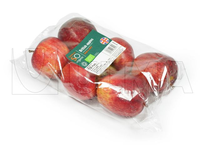 Trayless packing of groups of apples in flow pack (hffs) — ULMA Packaging
