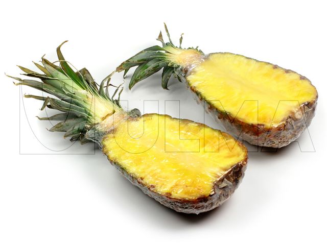 Trayless pineapple packaging in flow pack wrapper (hffs) with shrink ...