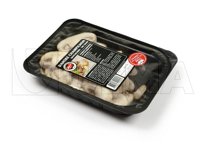 Sliced mushrooms packaging in thermoforming — ULMA Packaging