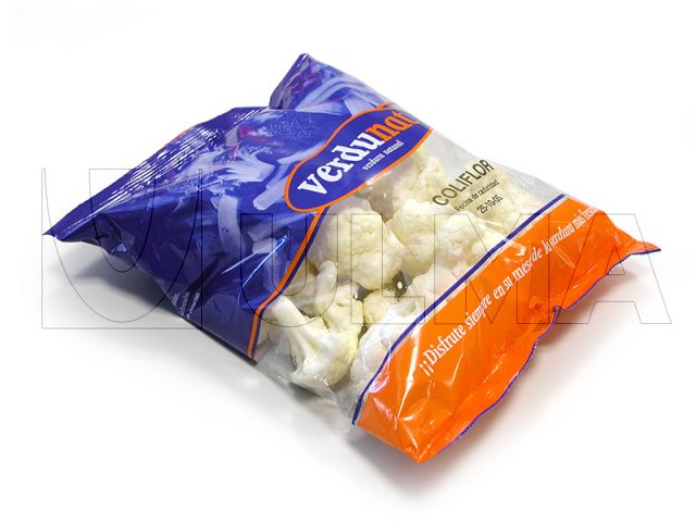 Frozen chopped cauliflower packaging in vertical (vffs) — ULMA Packaging