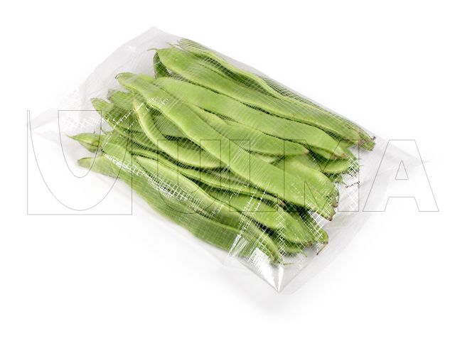 Green bean packaging in flow pack wrapper — ULMA Packaging