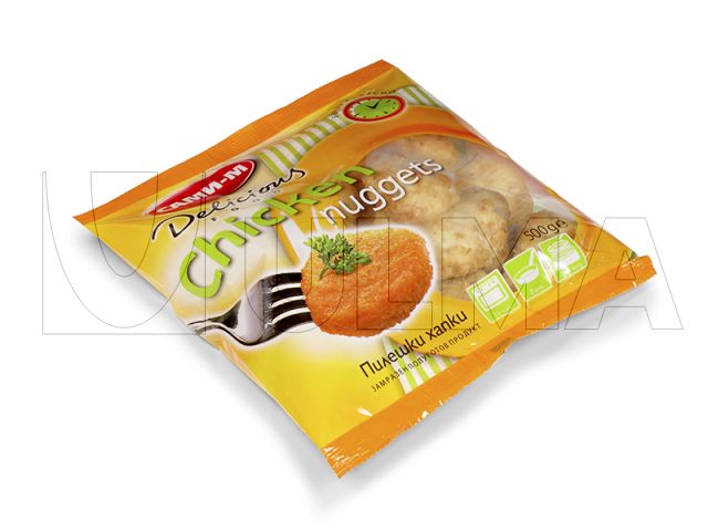 Chicken nuggets packaging in vertical machine (vffs) — ULMA Packaging