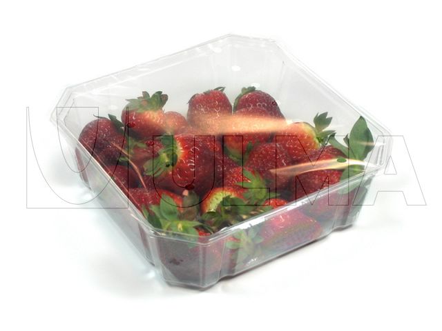 Envasado de fresas en termosellado con film perforado — ULMA Packaging
